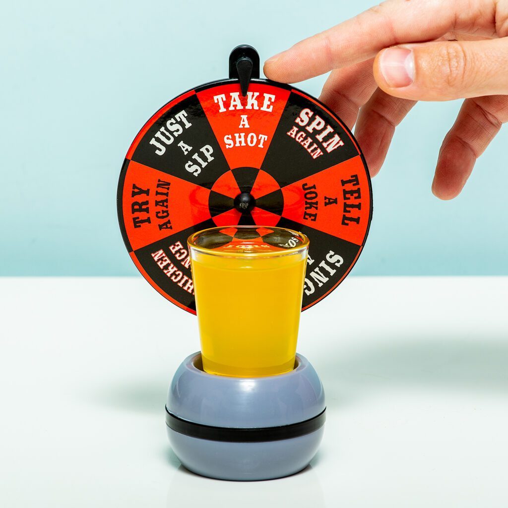 Wheel of Shots Trinkspiel - Vripper