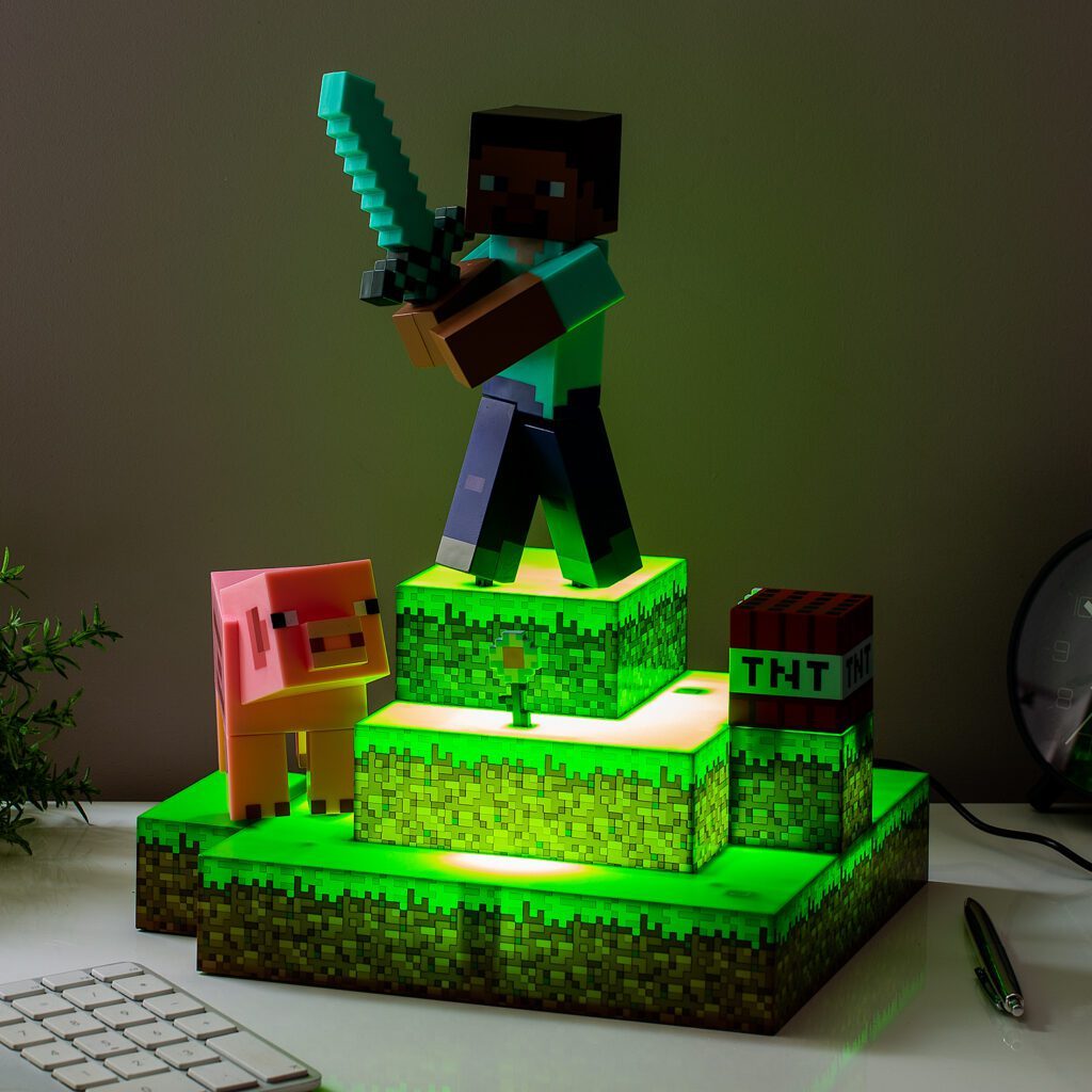 Minecraft Diorama-Lampe - Vripper