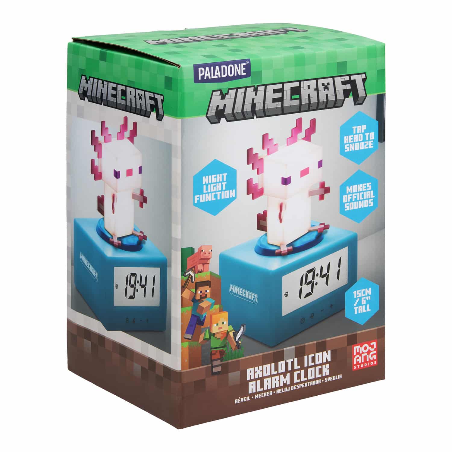 Minecraft Axolotl Wecker - Vripper