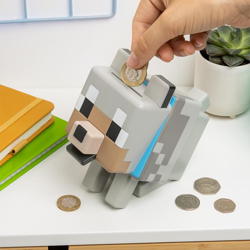 Minecraft Wolf Spardose - Vripper